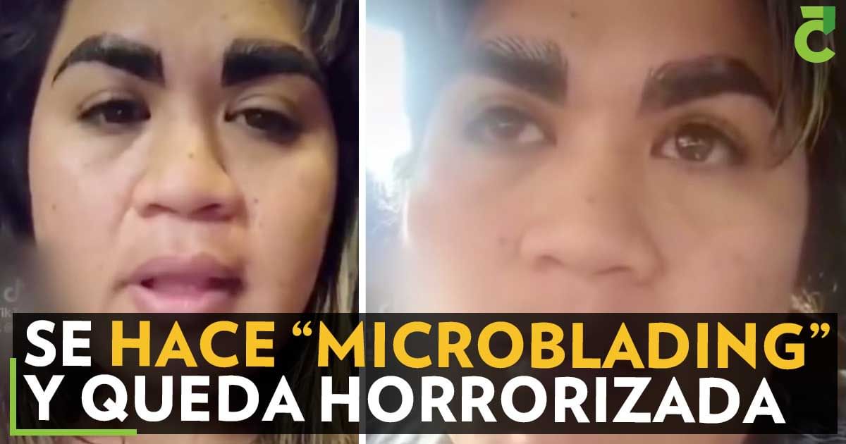Se hace “microblading” y queda horrorizada