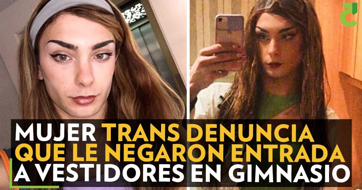 Mujer trans denuncia que le negaron entrada a los vestidores en gimnasio