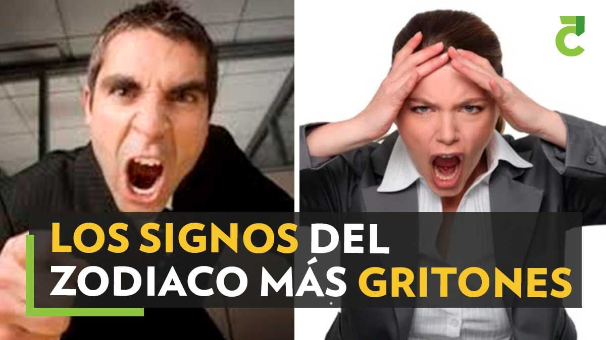 Los signos del zodiaco más gritones