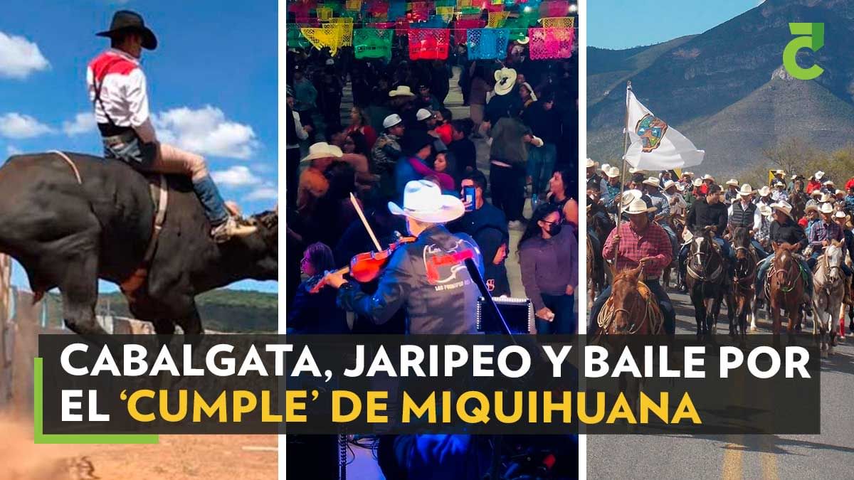 Cabalgata Jaripeo Y Baile Por El Cumple De Miquihuana