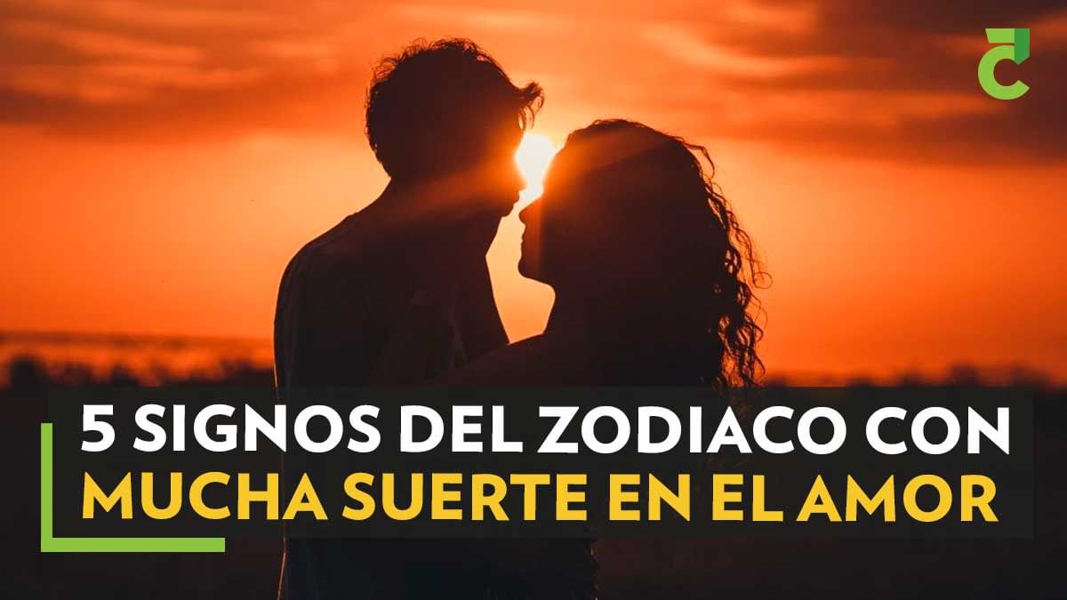5 signos del zodiaco con mucha suerte en el amor