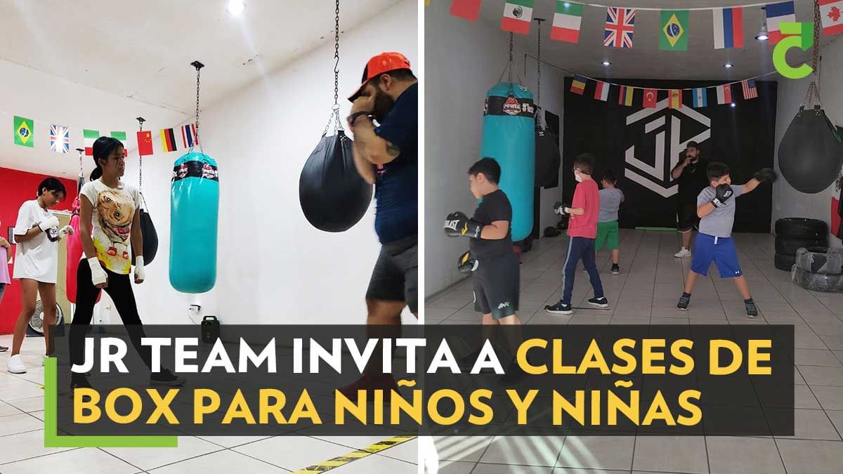 Jr Team invita a clases de box para niños y niñas