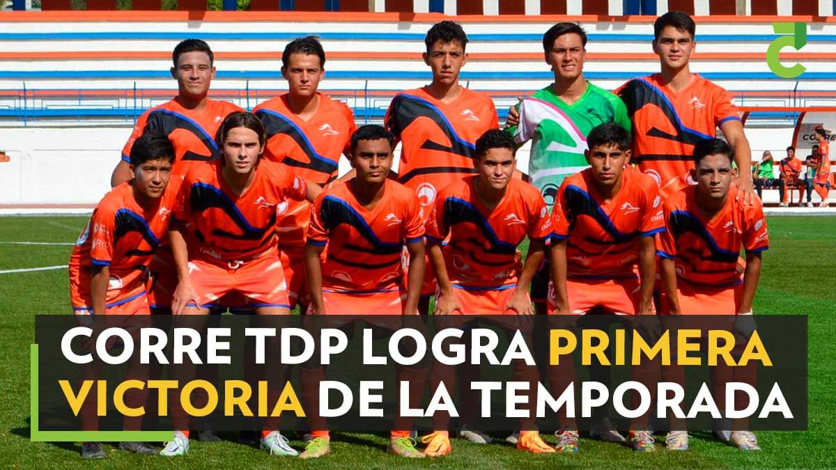 Corre TDP logra primera victoria de la temporada
