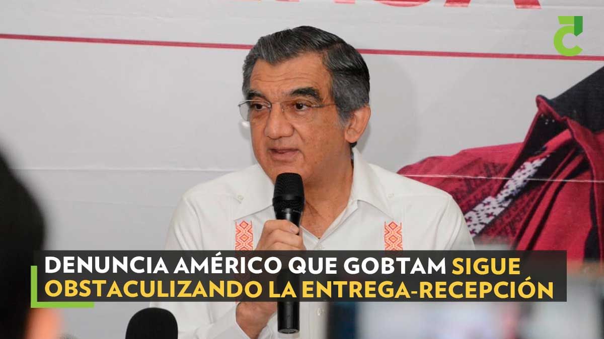 Denuncia Américo que GobTam sigue obstaculizando la entrega-recepción