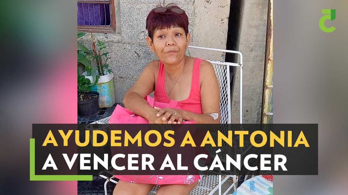Ayudemos a Antonia a vencer al cáncer