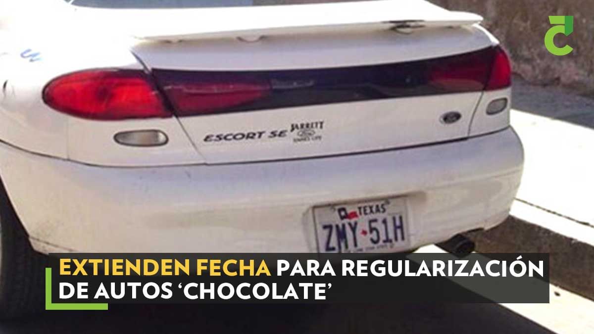 Extienden fecha para regularización de autos ‘chocolate’