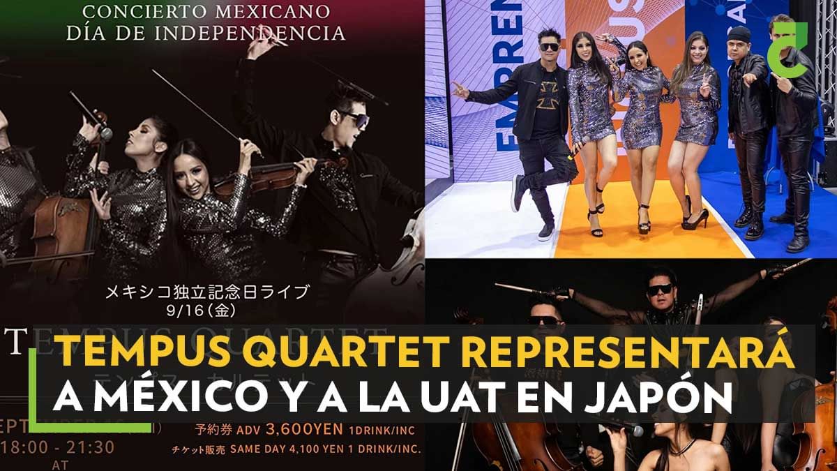 Tempus Quartet representará a México y a la UAT en Japón