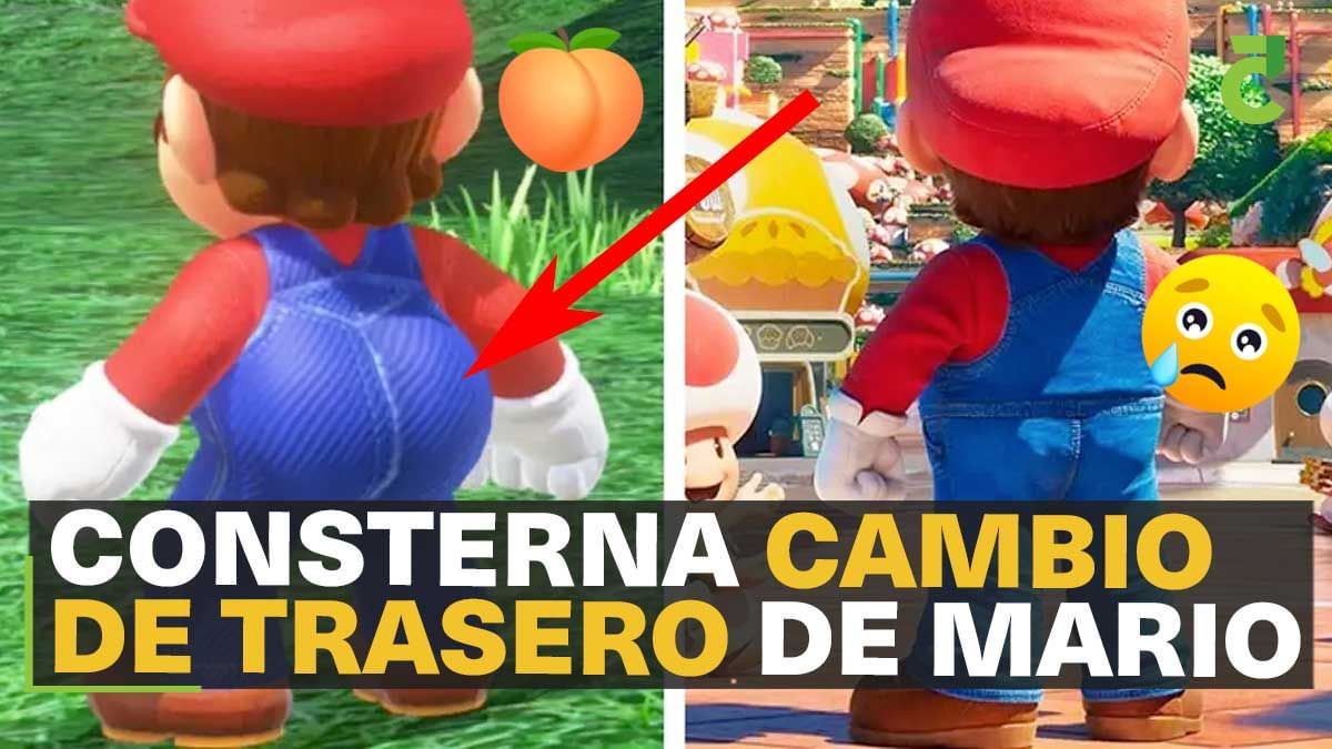 Consterna cambio de trasero de Mario; Nueva película de Super Mario ...