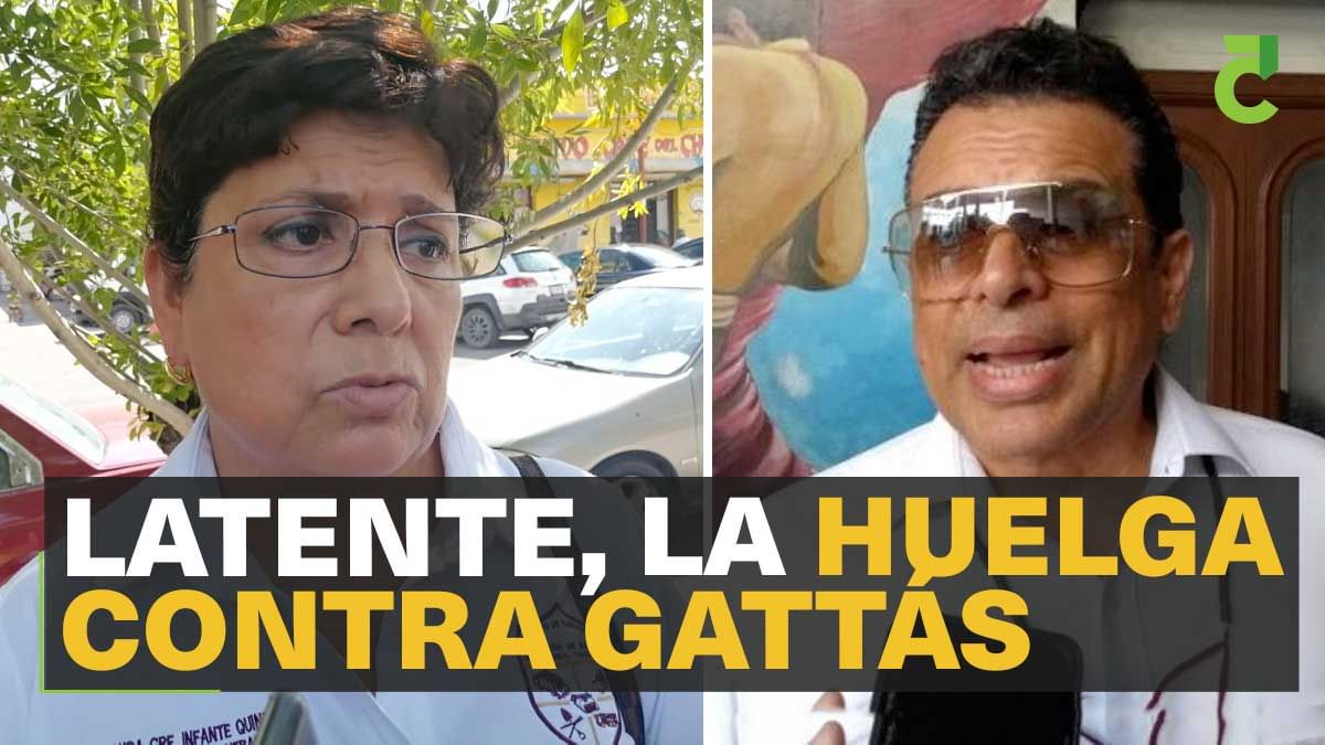 Latente, la huelga contra Gattás
