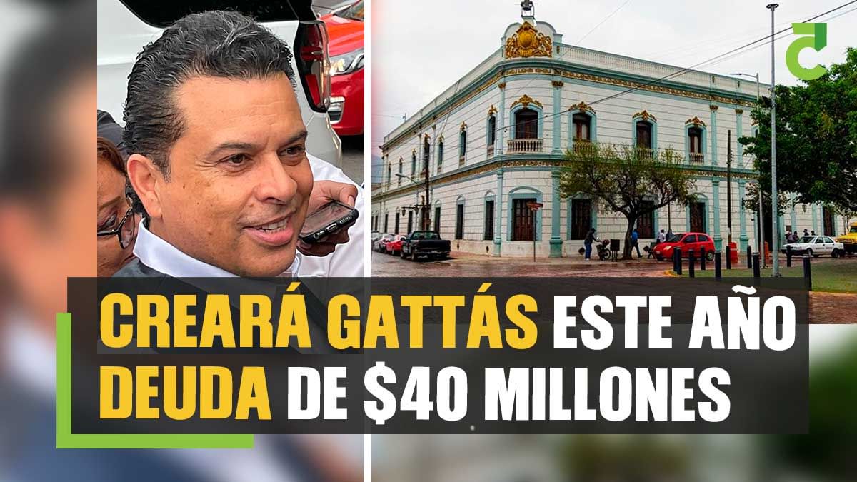 Creará Eduardo Gattás este año deuda de $40 millones