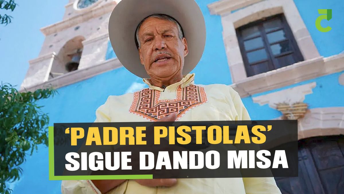 ‘El Padre Pistolas’ sigue dando misa y niega estar suspendido