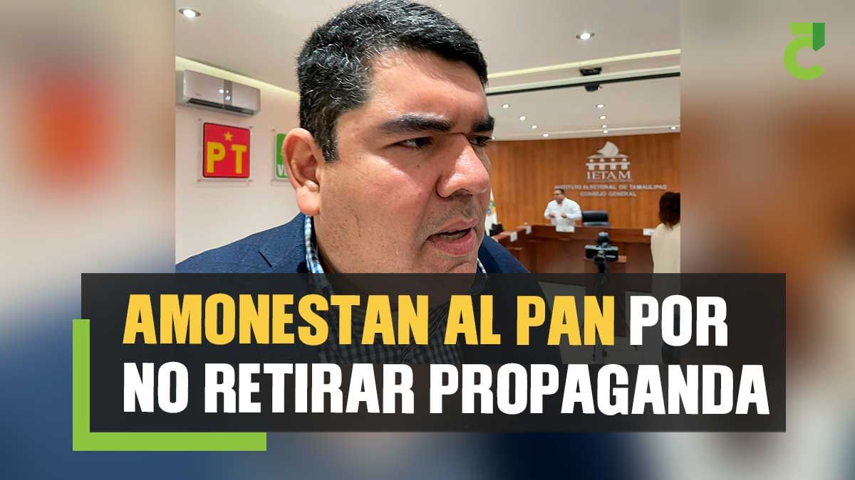 Ietam amonestan al PAN por no retirar propaganda