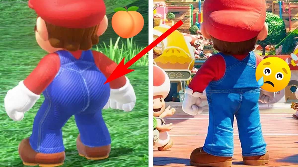 Consterna cambio de trasero de Mario; Nueva película de Super Mario ...