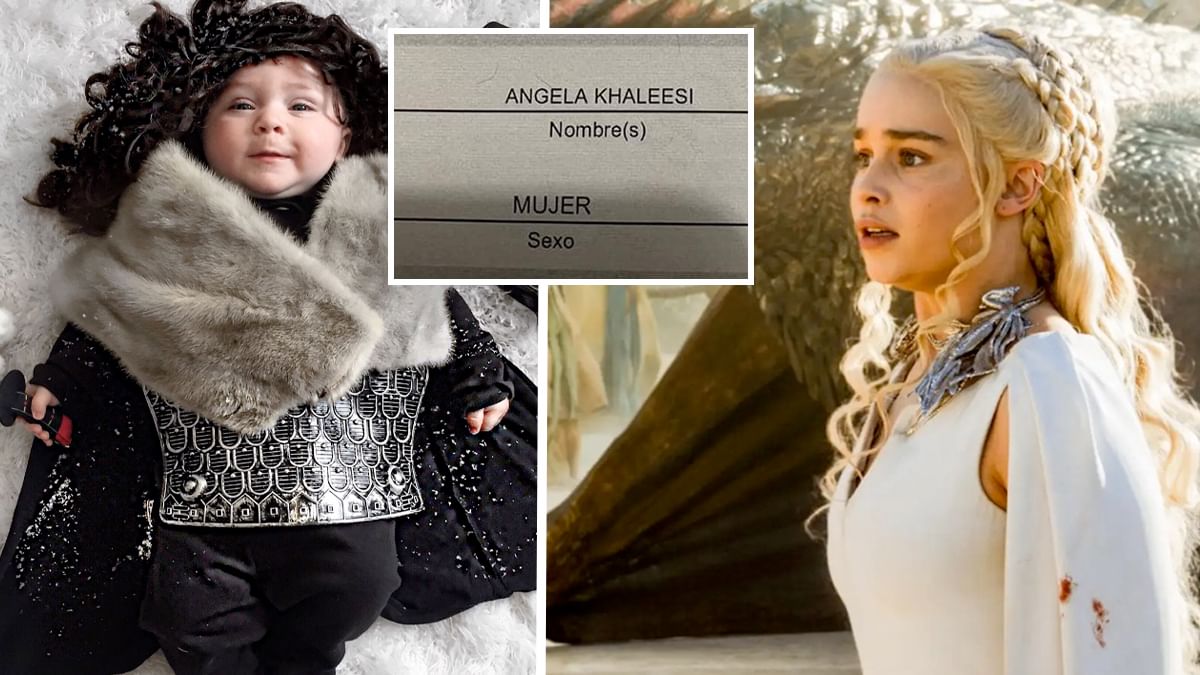 Bautizan a bebé tamaulipeca como Angela Khalessi