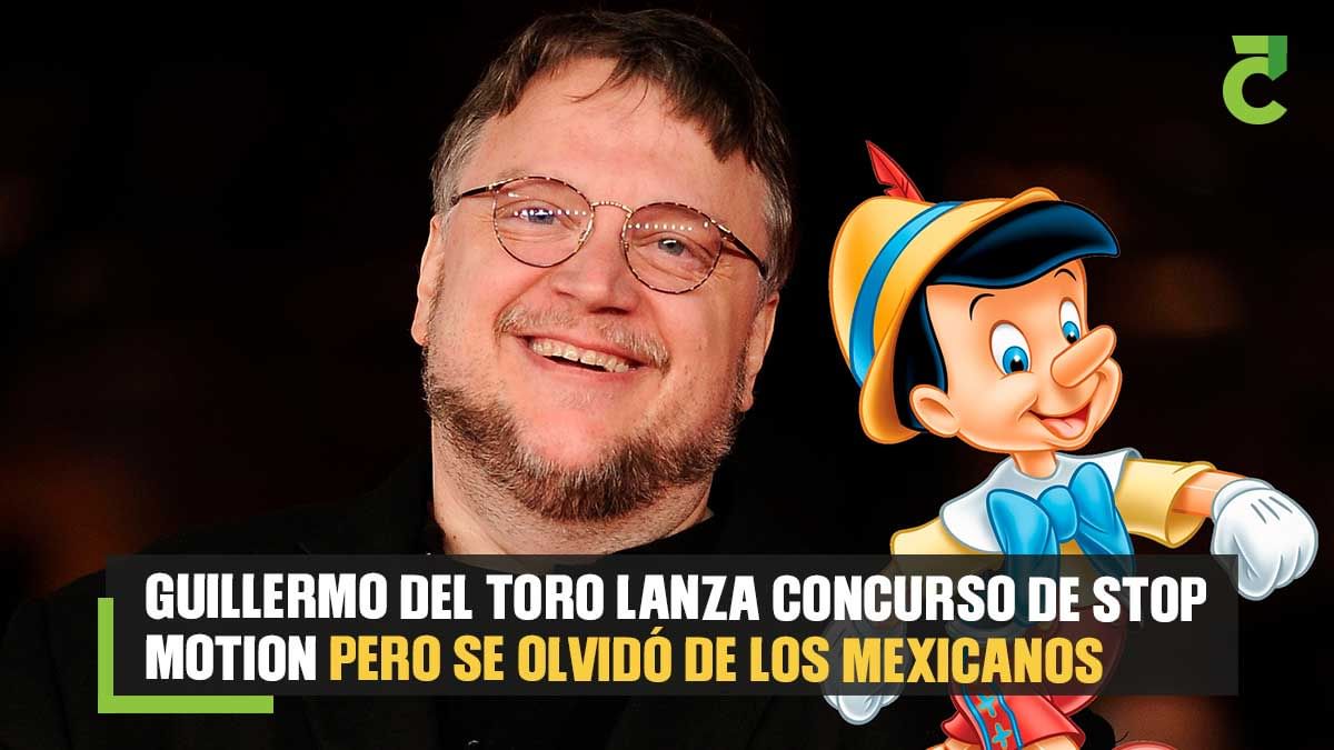 Guillermo del Toro abre concurso de stop motion por estreno de Pinocho