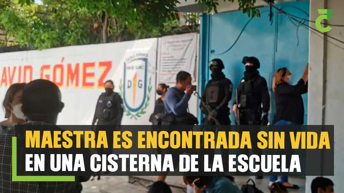 Maestra Es Encontrada Sin Vida En Cisterna De La Escuela En Chiapas