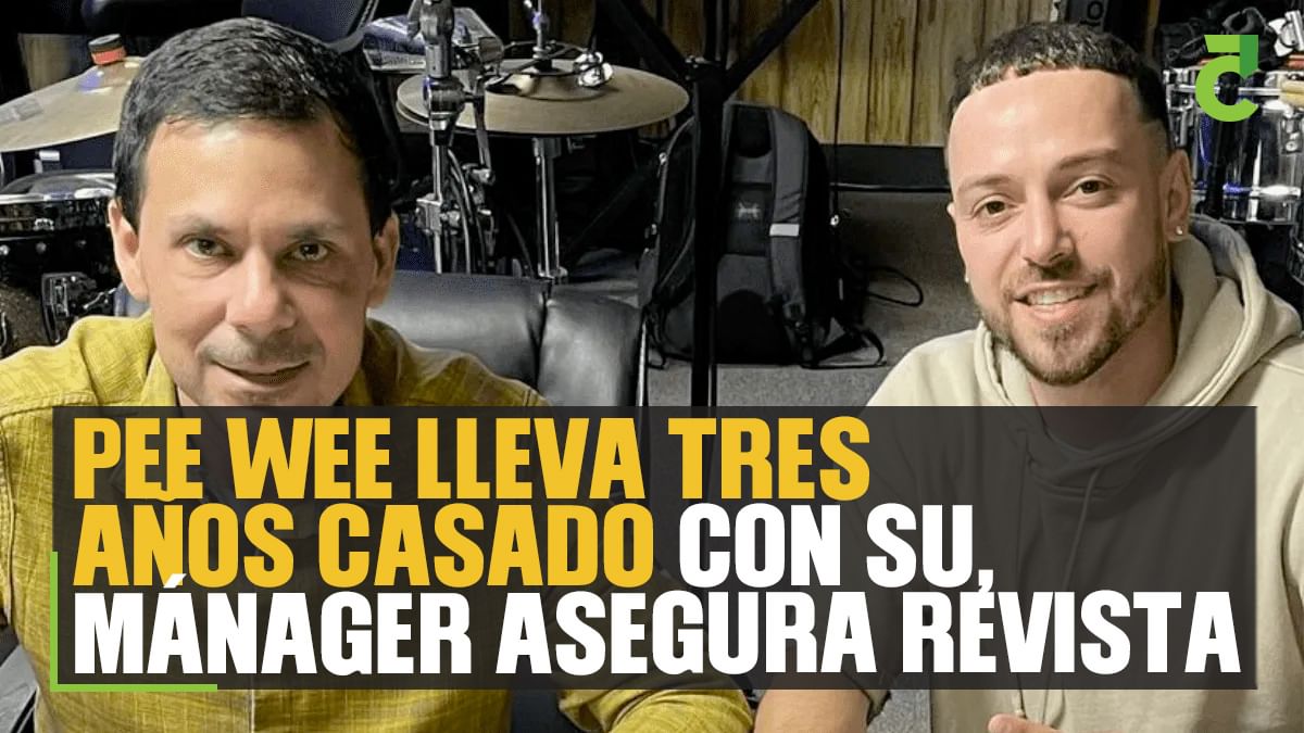 Pee Wee, ex cantante de Kumbia Kings, lleva tres años casado con su ...