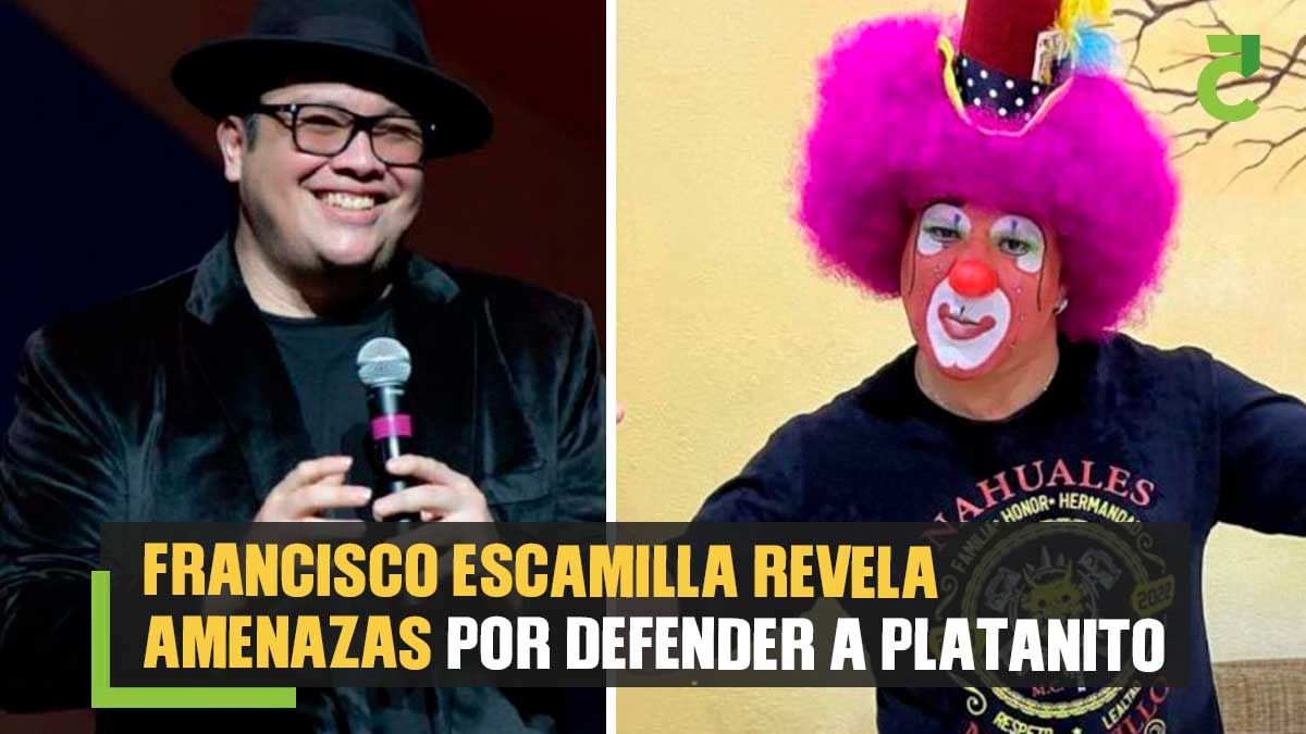 Francisco Escamilla revela amenazas por defender a Platanito