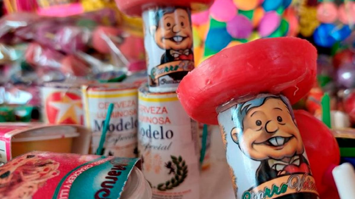 ‘Cuetes’ de AMLO son los más vendidos en Tamaulipas