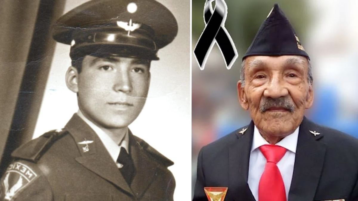 El Sargento Horacio Castilleja, último veterano mexicano del Escuadrón ...