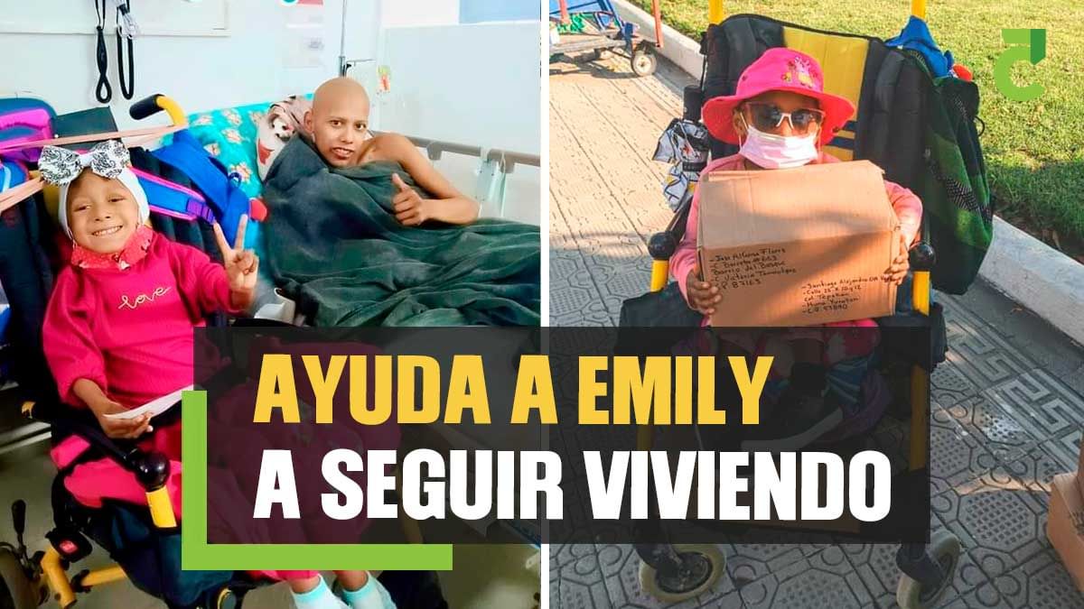 Ayuda a Emily a seguir viviendo, lucha contra el cáncer
