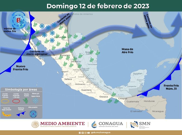 Nevaría en Miquihuana el domingo: SMN