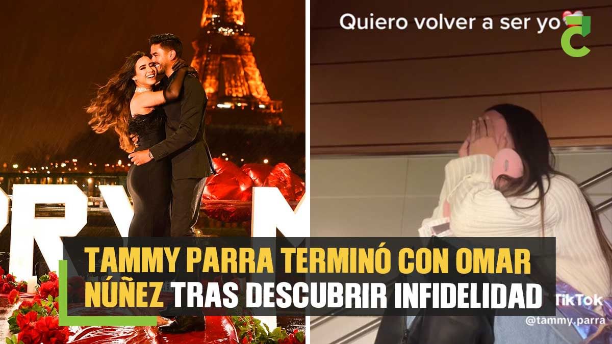 Tammy Parra terminó con Omar Núñez tras descubrir infidelidad