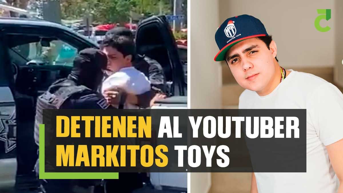 Detienen al youtuber Markitos Toys en Culiacán