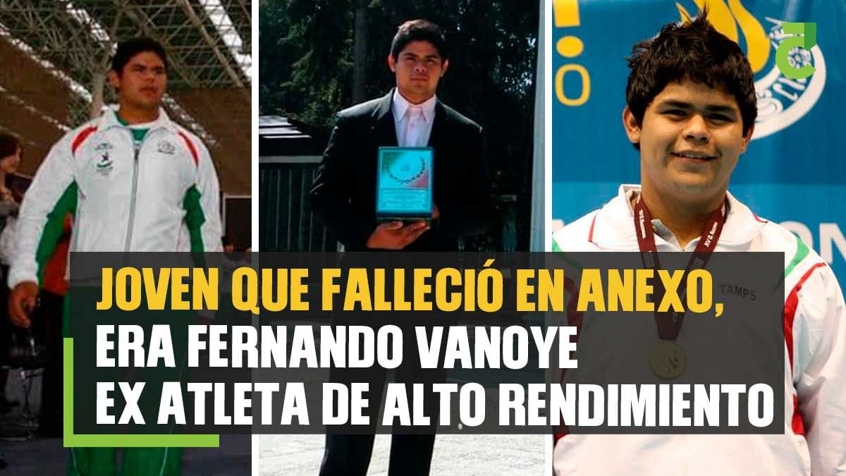Joven que falleció en anexo, era Fernando Vanoye ex atleta