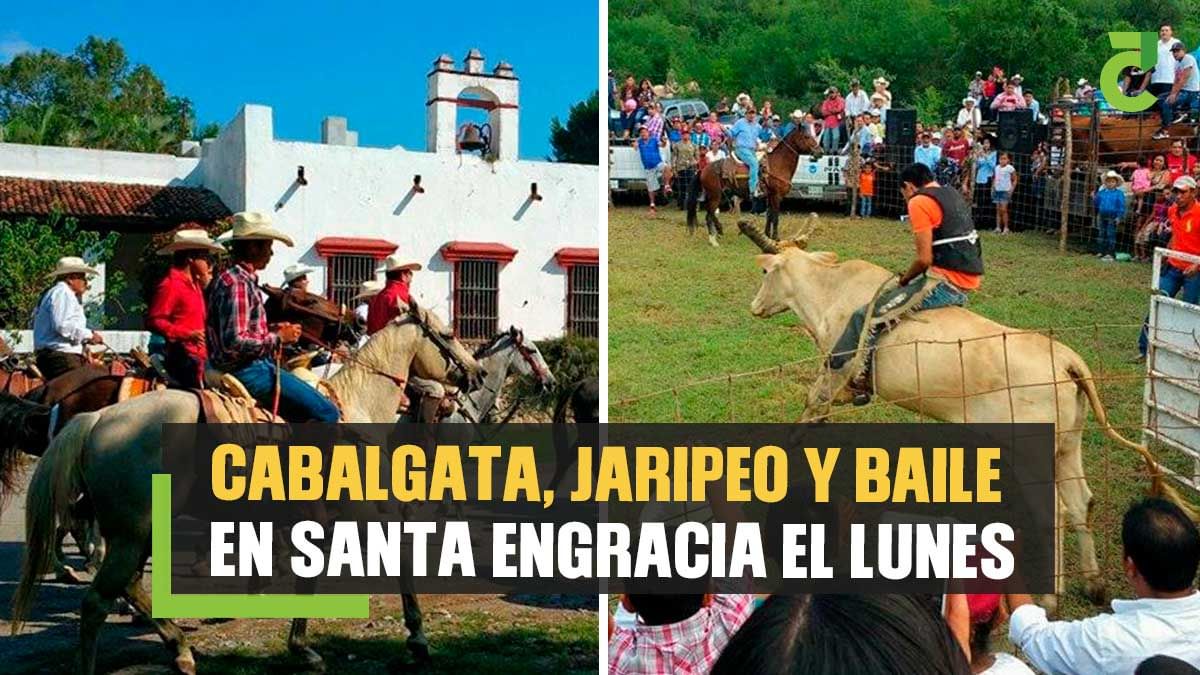 Cabalgata Jaripeo Y Baile En Santa Engracia El Lunes