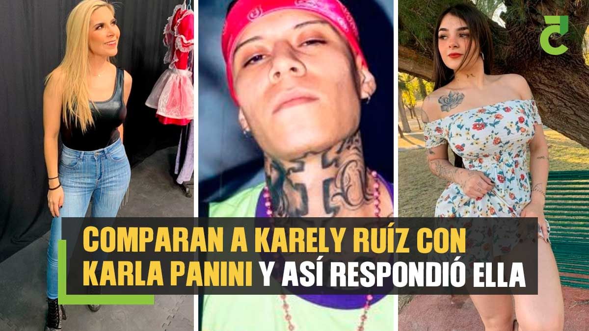 Comparan a Karely Ruíz con Karla Panini y así respondió ella