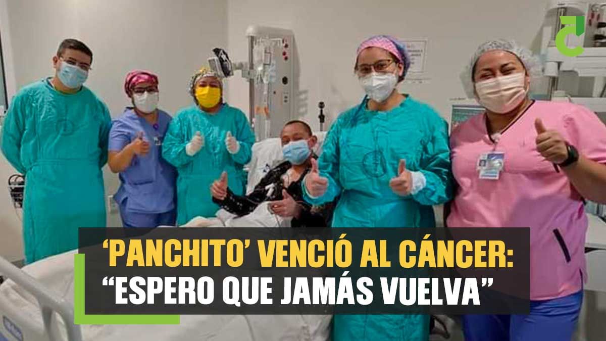 ‘Panchito’ venció al cáncer: “Espero que jamás vuelva”