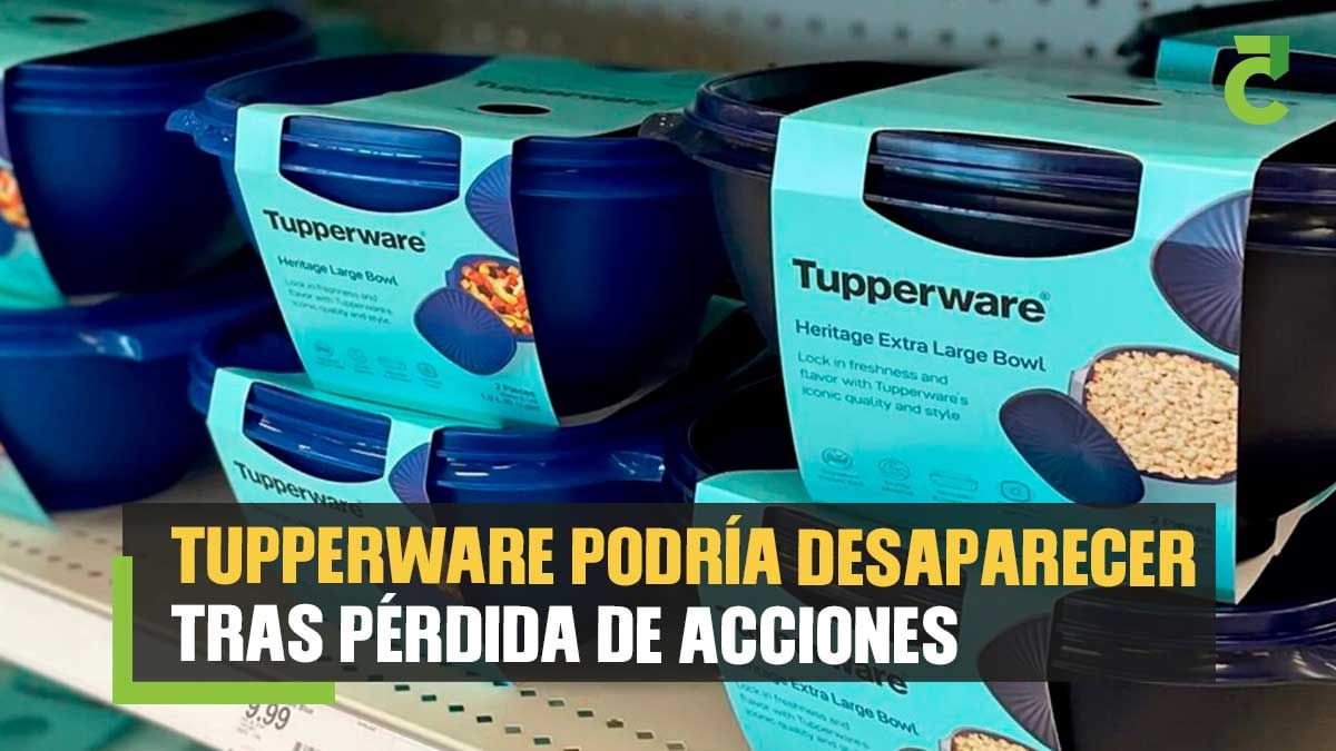 Tupperware, la emblemática marca de toppers, podría desaparecer