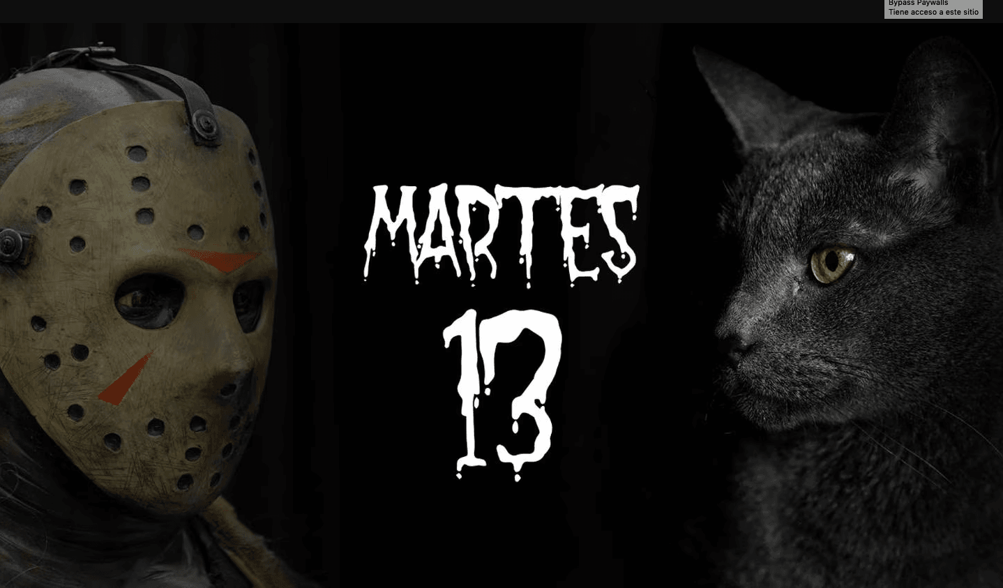 Esto es todo lo que debes saber sobre el martes 13