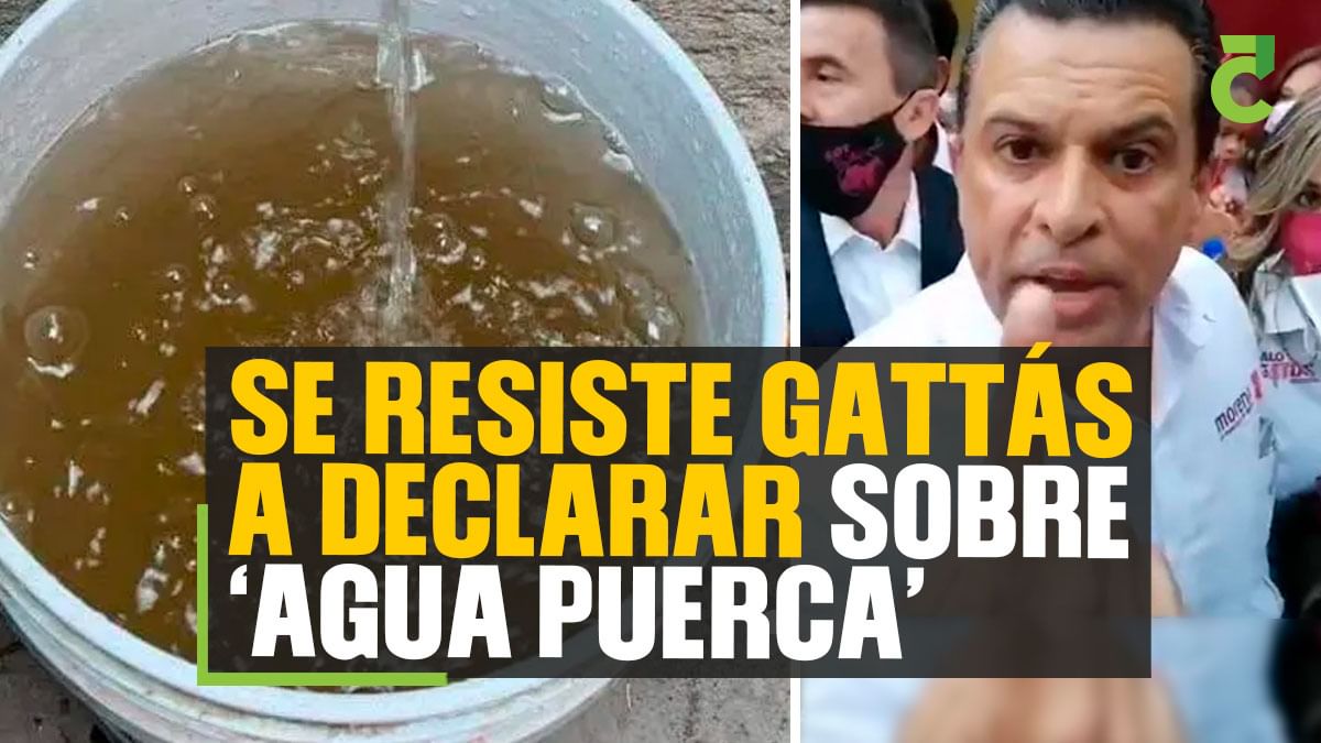 Se resiste Gattás a declarar sobre ‘agua puerca’