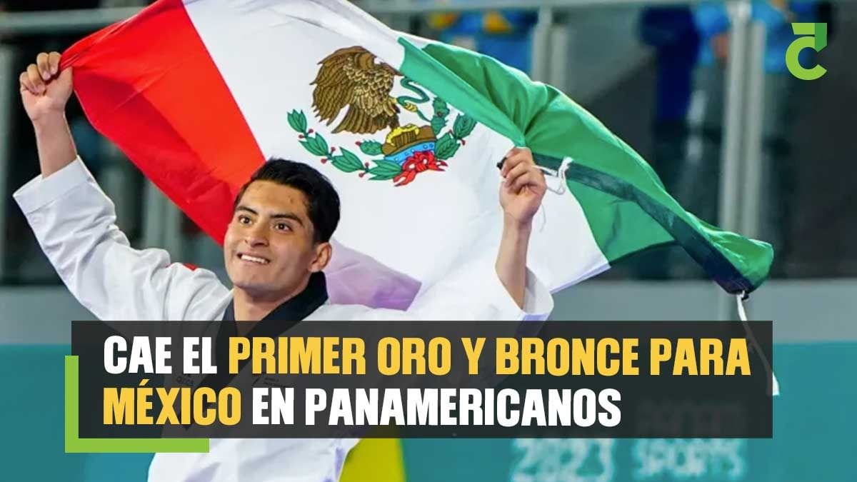 Cae el primer oro y bronce para México en Panamericanos