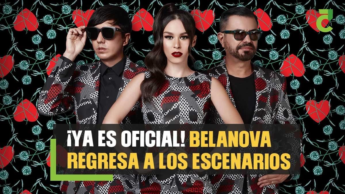 ¡Ya es oficial! Belanova regresa a los escenarios