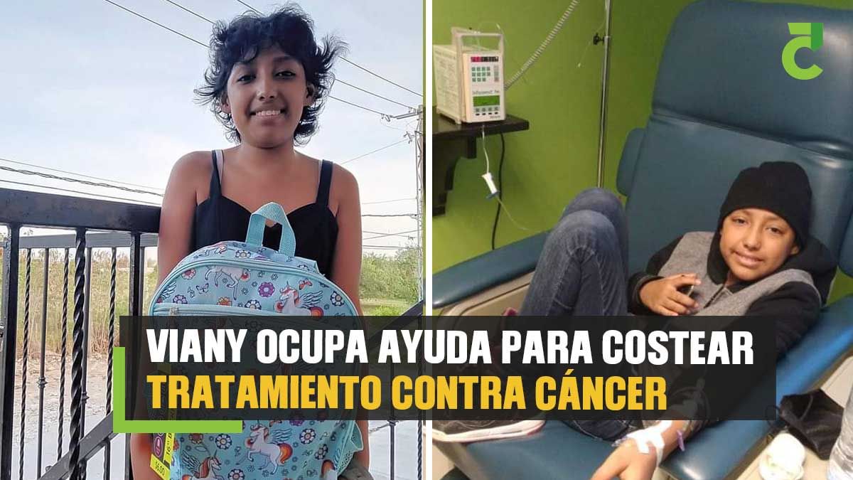 Viany ocupa ayuda para costear tratamiento contra cáncer