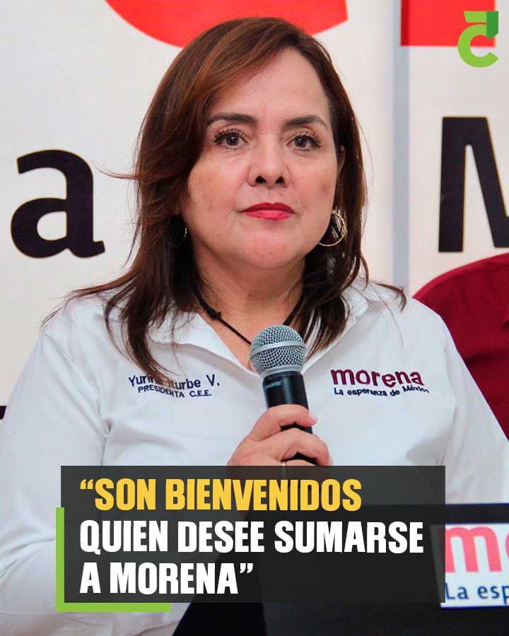 “Son bienvenidos quien desee sumarse a Morena”