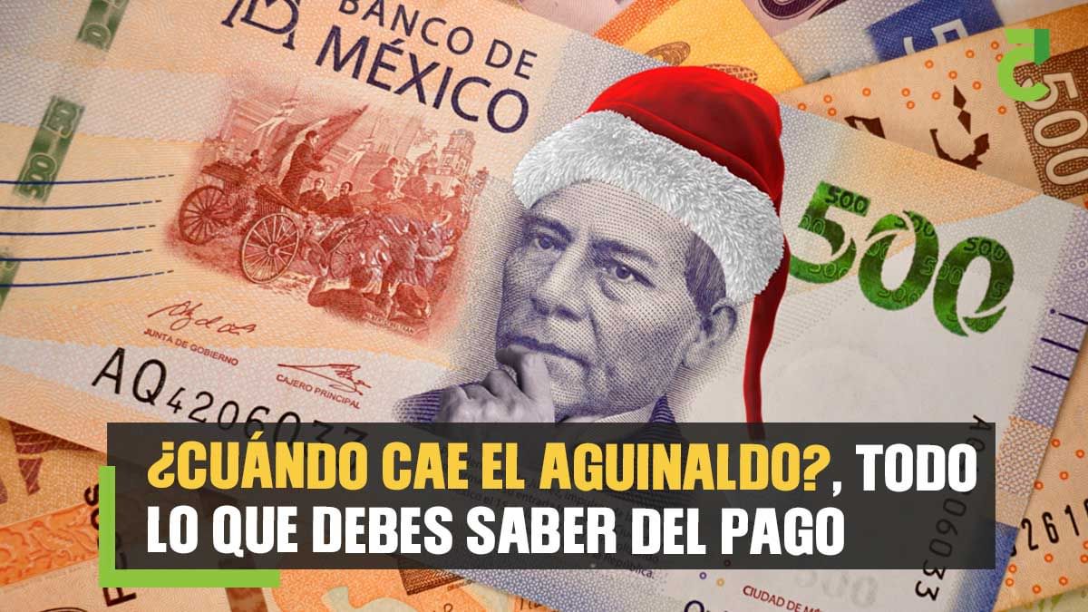 ¿Cuando cae el aguinaldo?, todo lo que debes saber del pago