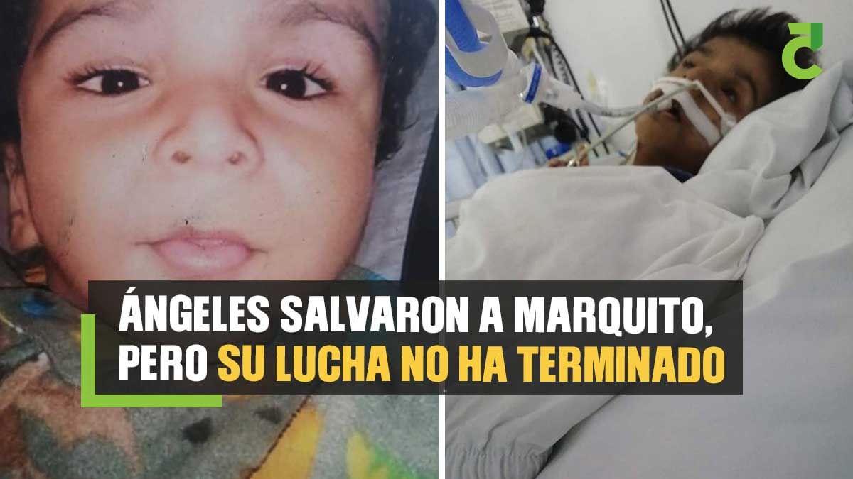 Ángeles salvaron a Marquito, pero su lucha no ha terminado