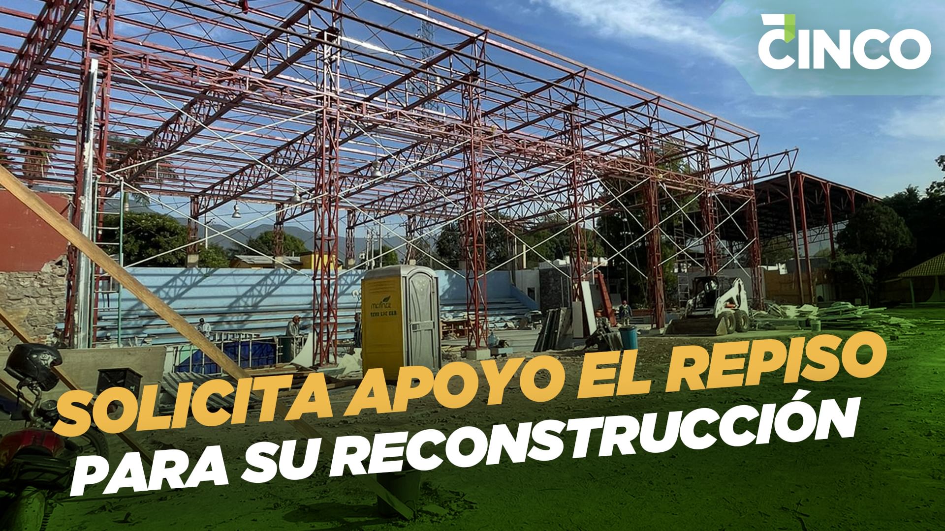 SOLICITA APOYO EL REPISO PARA SU RECONSTRUCCIÓN