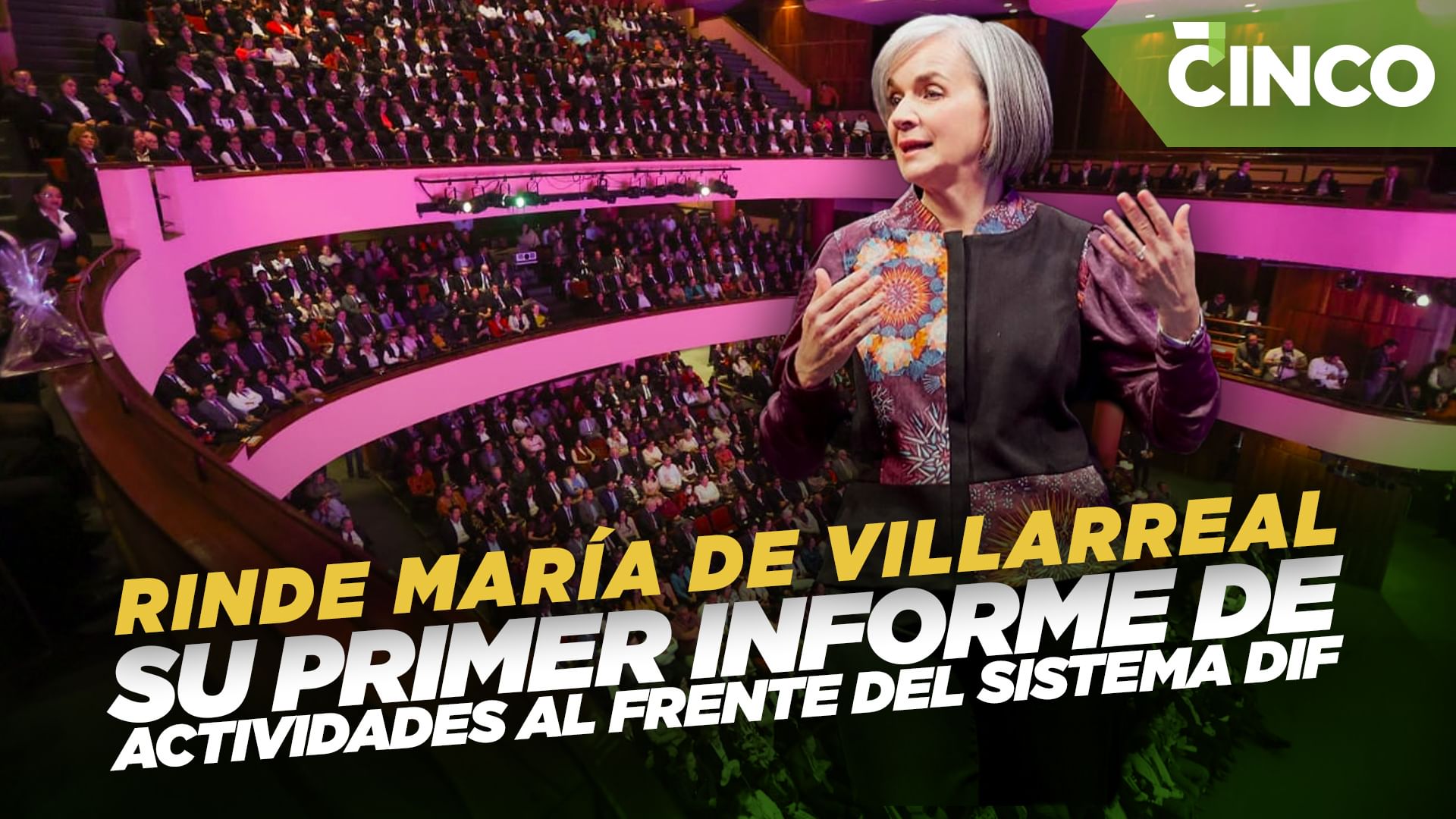 Rinde María de Villarreal su primer informe de actividades al frente ...