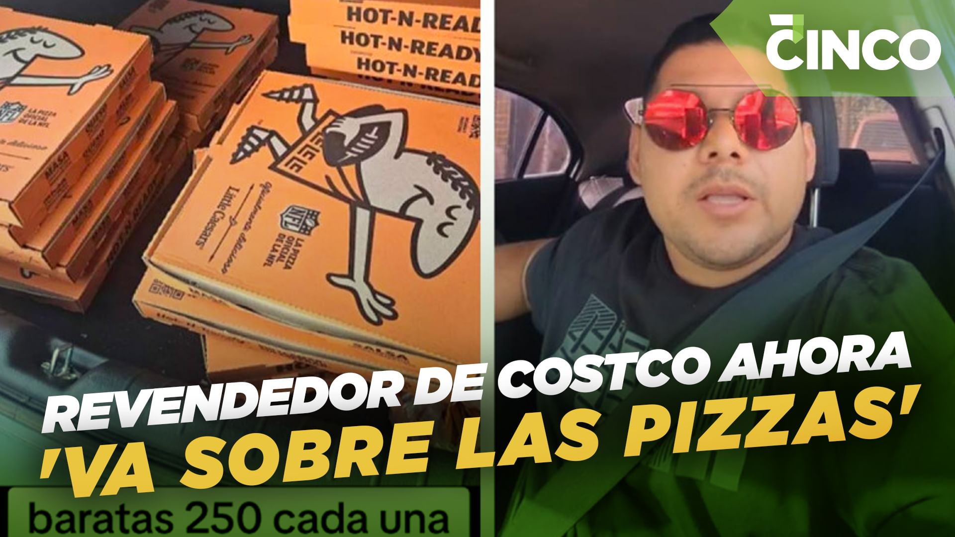 Revendedor de Costco ahora 'va sobre las pizzas'