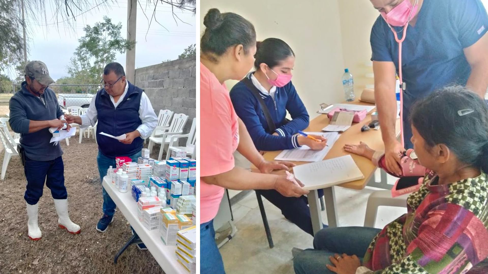 Lleva Secretaría de Salud servicios y atención médica a comunidades rurales
