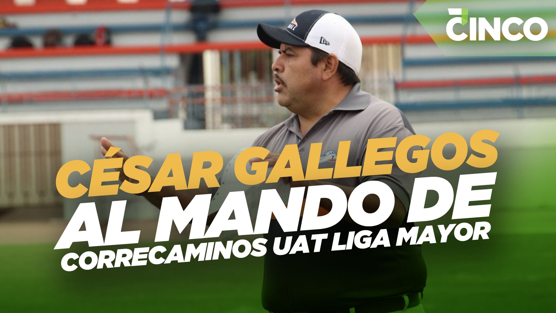 César Gallegos, al mando de Correcaminos UAT Liga Mayor