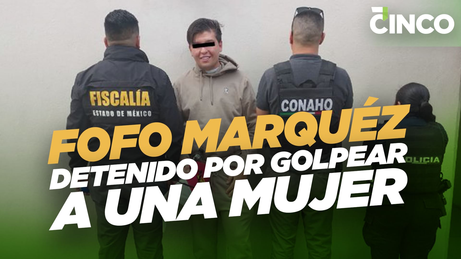 Fofo Marquéz detenido por golpear a una mujer