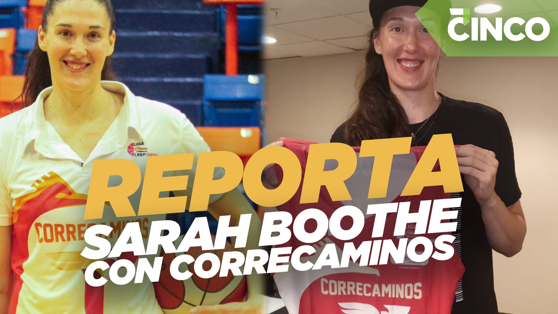 Reporta Sarah Boothe con Correcaminos