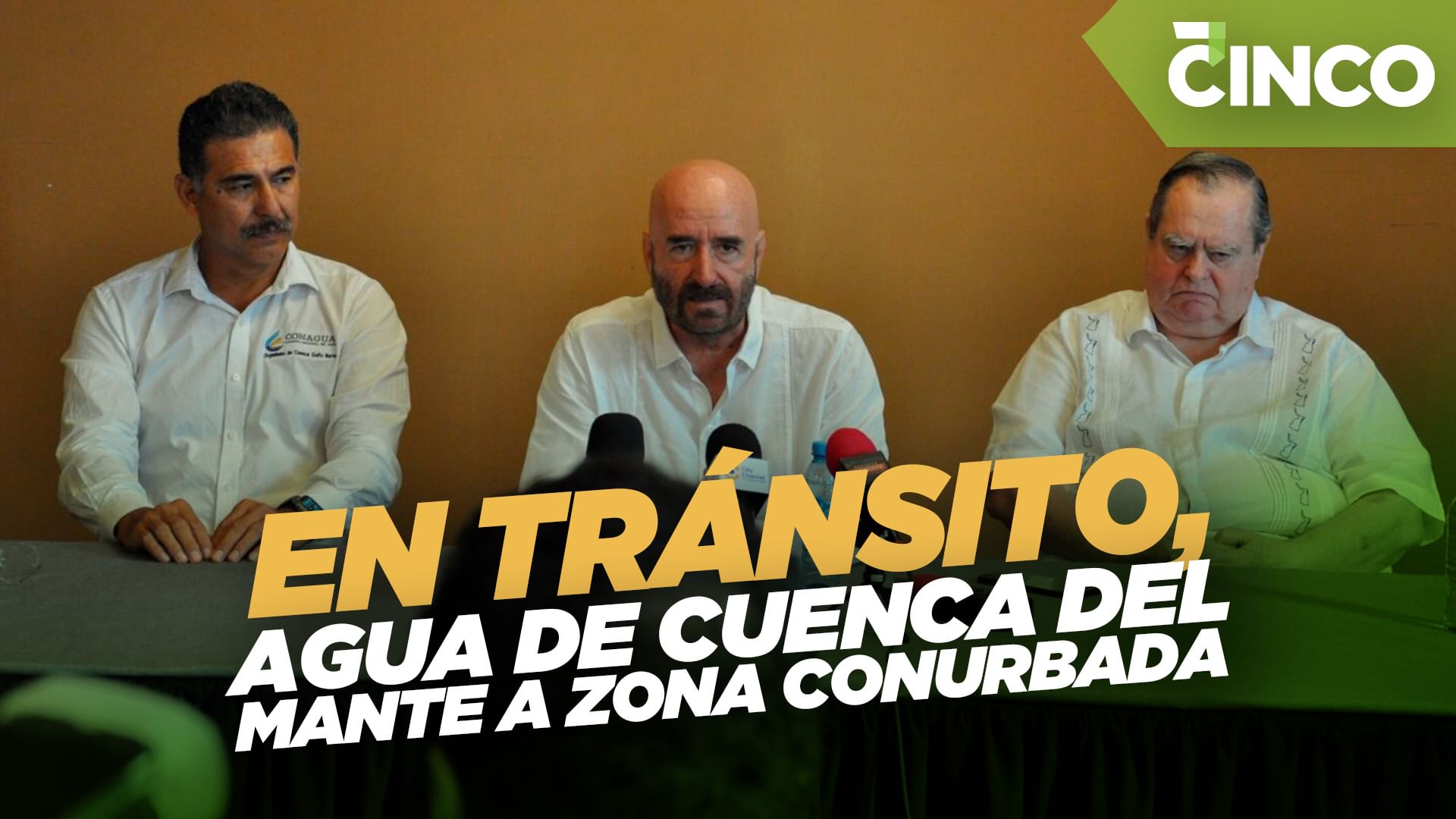 En tránsito, agua de cuenca del Mante a zona conurbada