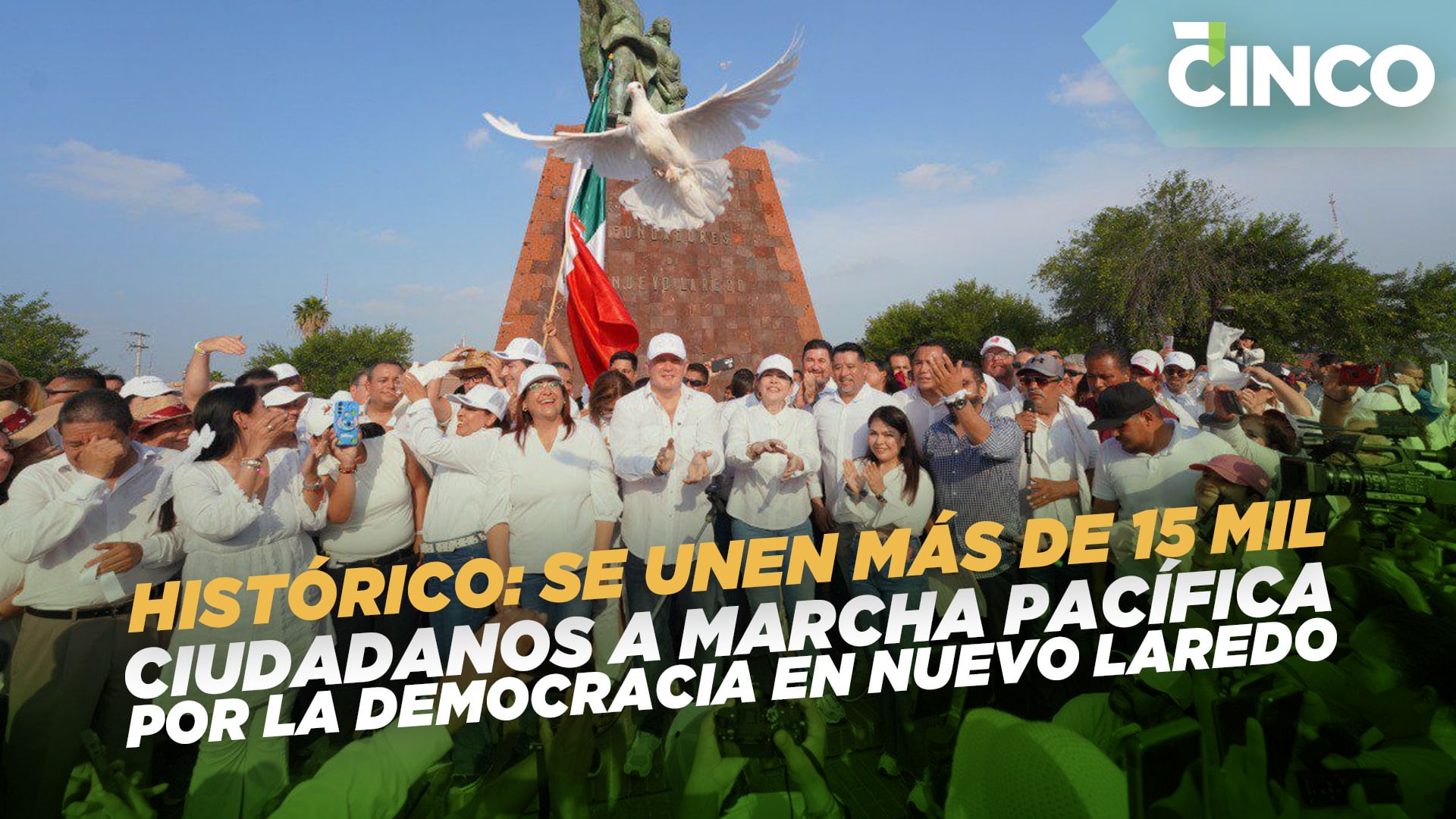 HISTÓRICO: SE UNEN MÁS DE 15 MIL CIUDADANOS A MARCHA PACÍFICA POR LA ...